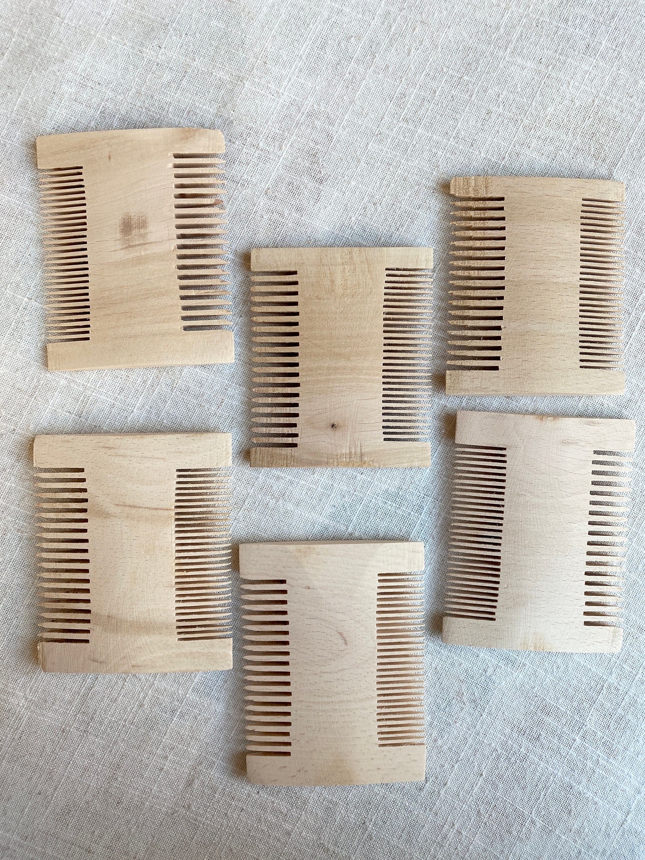 Wooden Comb,macrame Comb,craft Tool, - Etsy UK