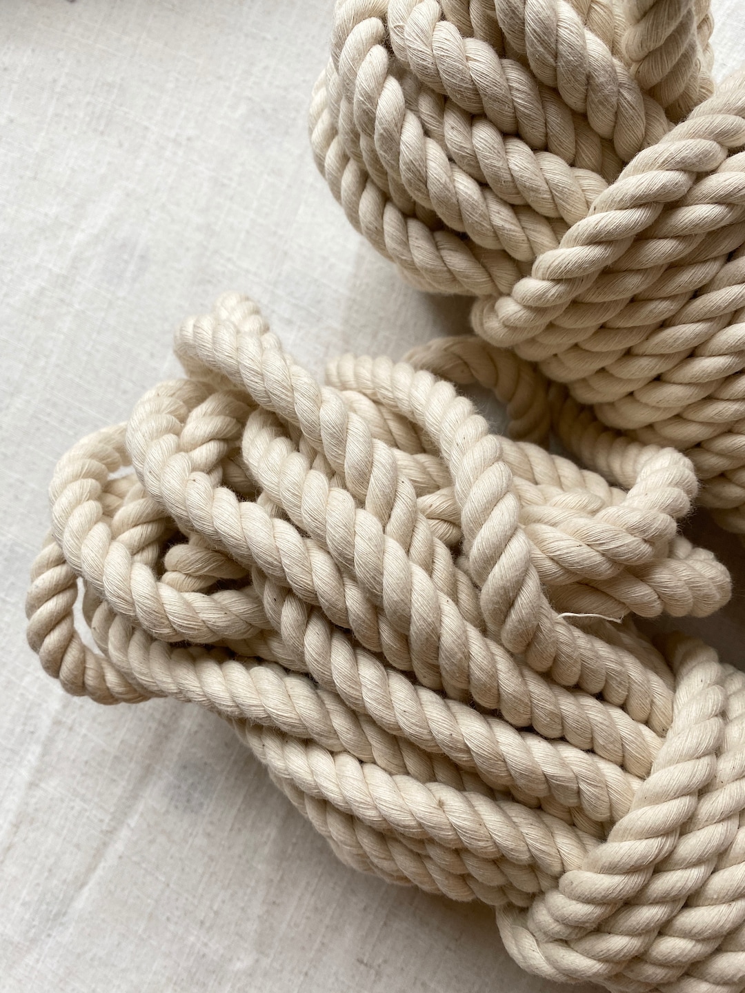 1 Metres,10 Mm Macrame Cord,10 Mm Macrame Rope,twisted Cotton Rope ...