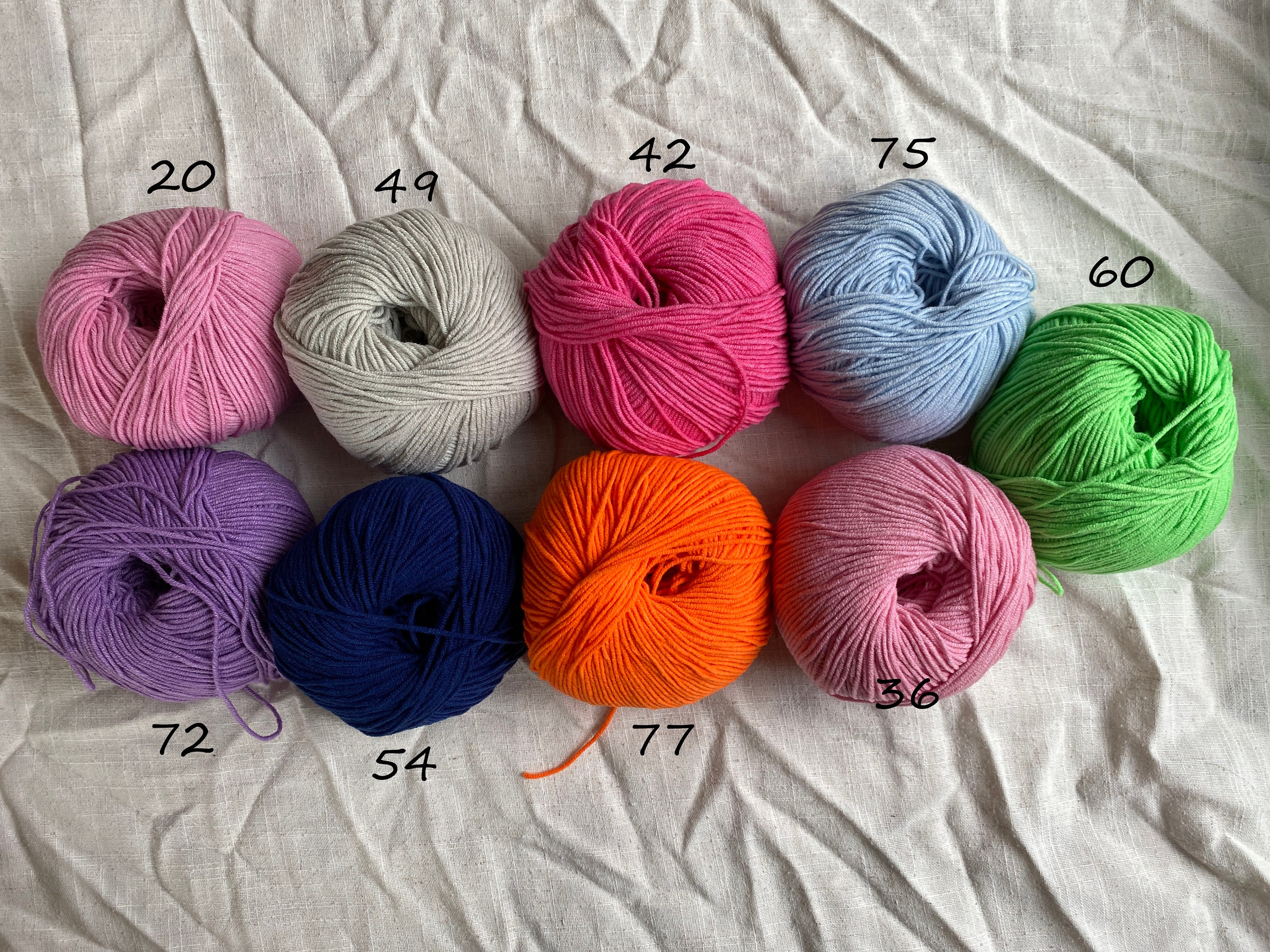 Amigurumi Yarn Amigurumi Cotton Yarn Soft Yarnbaby | Etsy