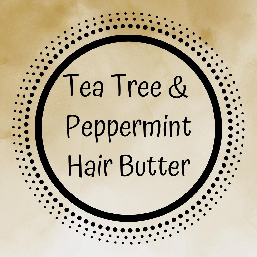 Tea Tree and Peppermint Hair Butter - Etsy