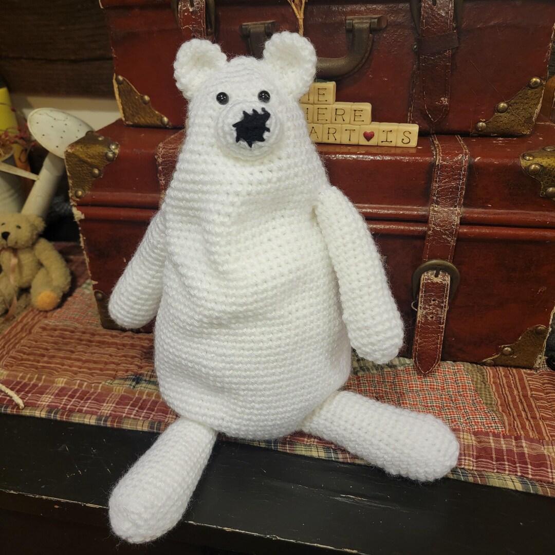 Chunky Benji Bear- Primative Bear - Etsy
