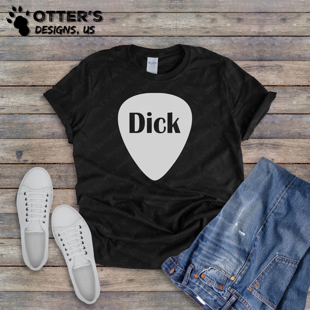 Dick Pic, Guitar Pick Shirt, Funny and Sarcastic Pun Shirts, Unisex - Etsy