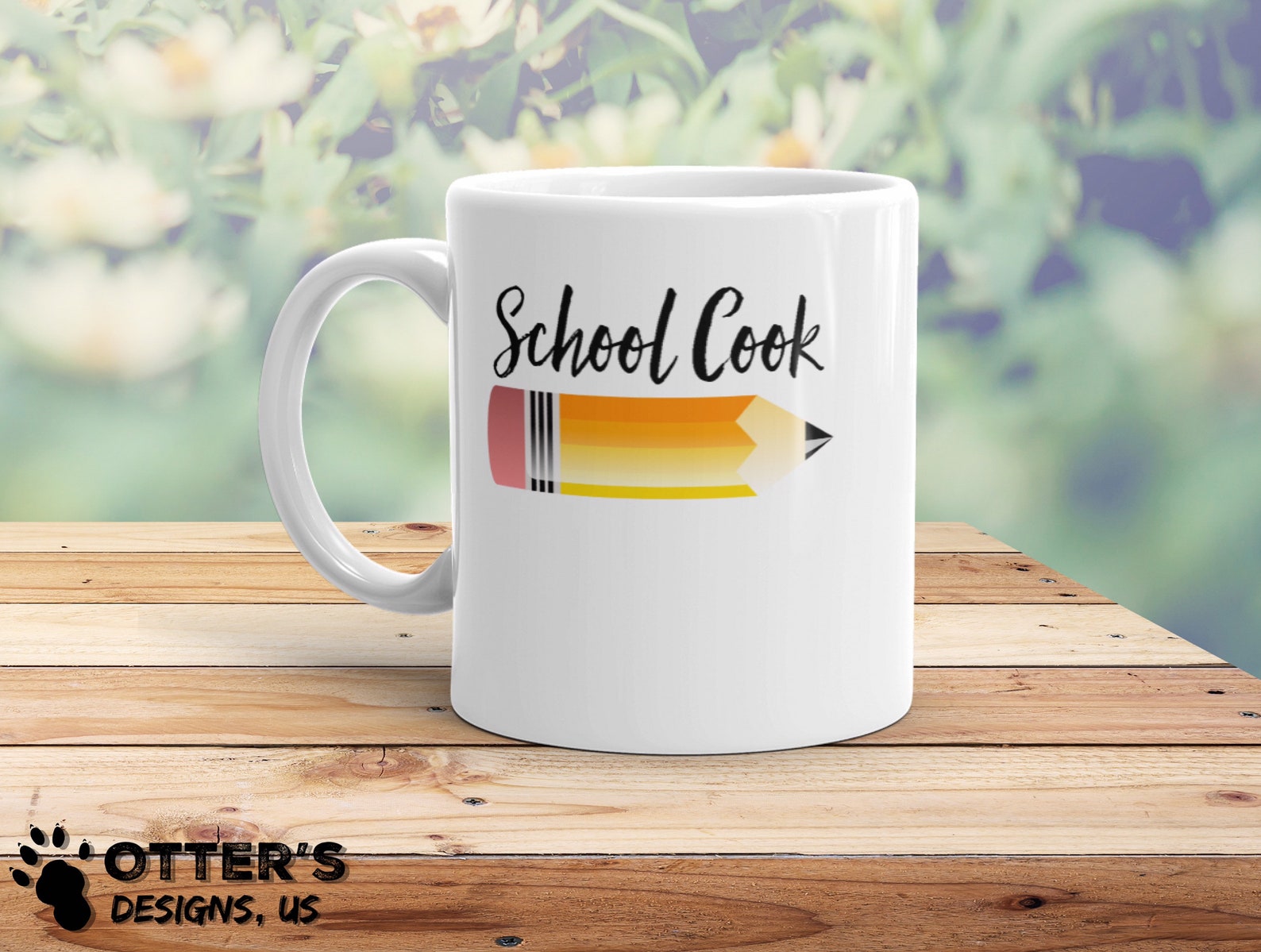 School Cook Coffee Mug, School Lunch Lady Gift, Cook Appreciation Mug ...