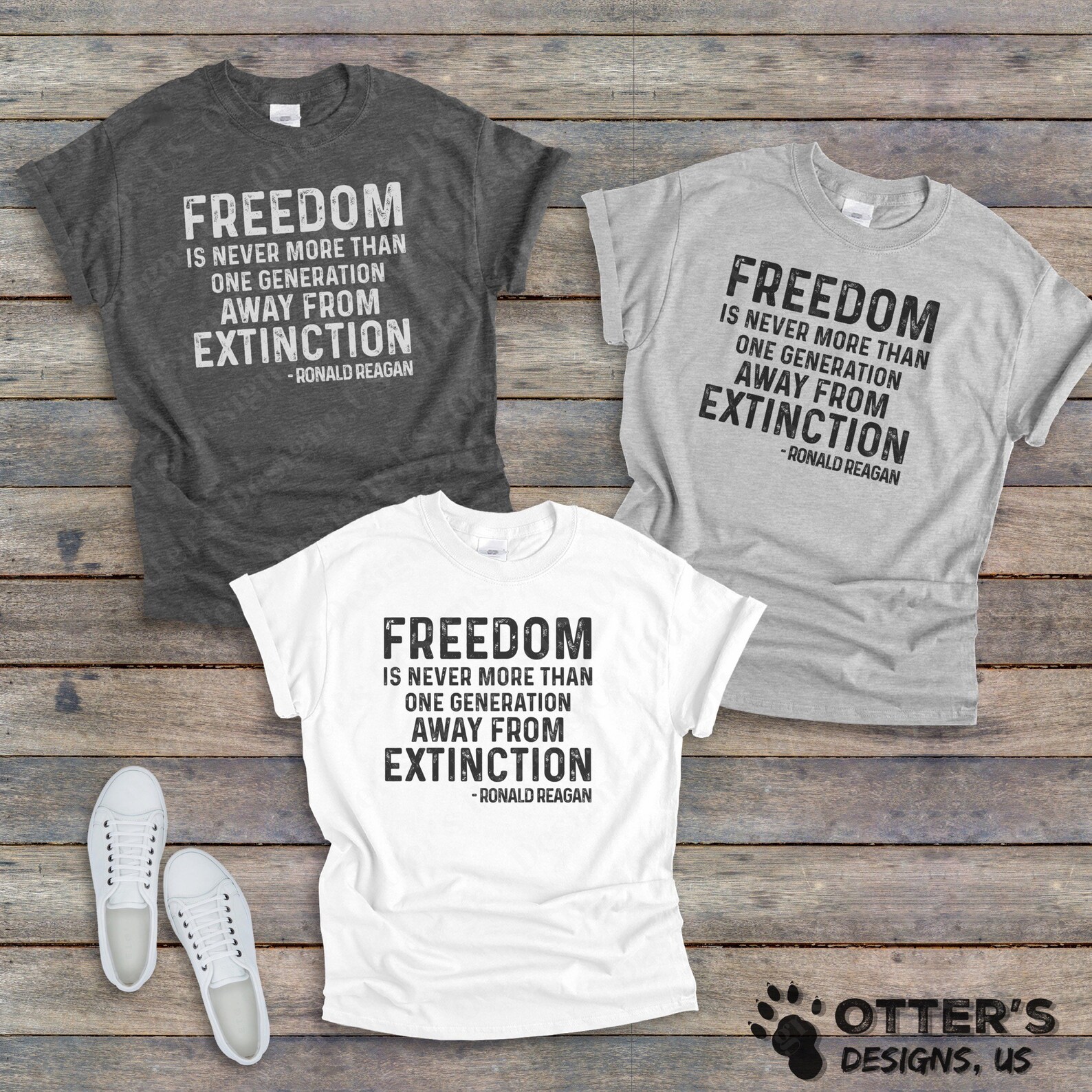 Freedom is Never More Than One Generation Away From Extinction, Ronald ...