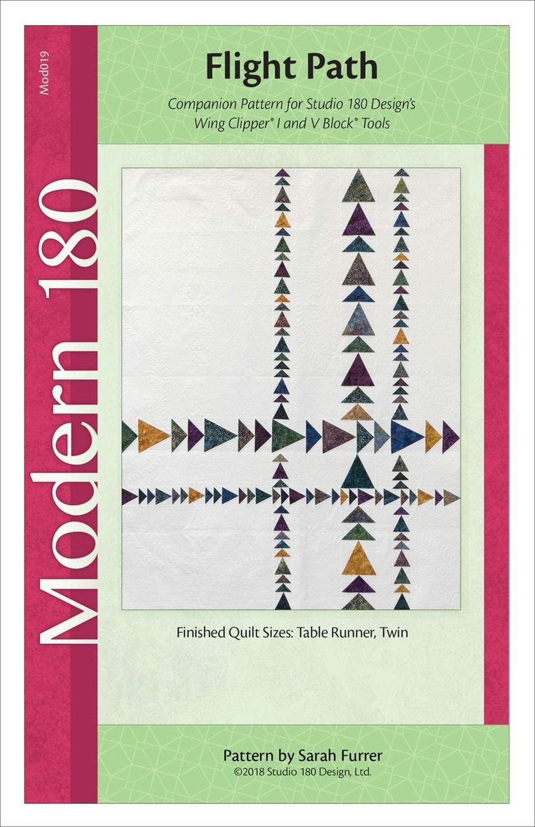 Patternflight Path Modern2 Sizes by Sarah Furrer of Studio 180 Designs ...