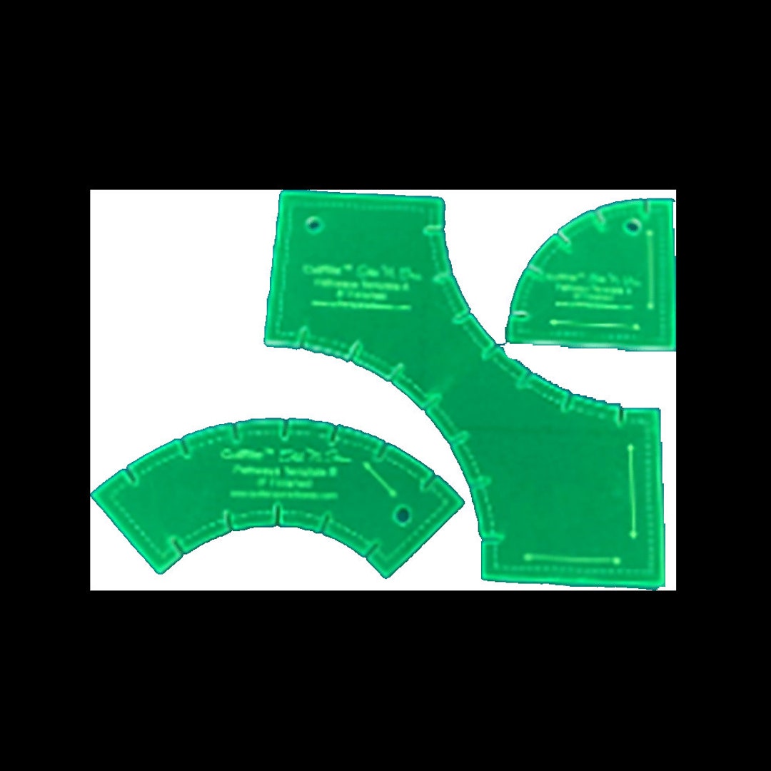 Cutrite Slit N' Sew Template Pathways 8 Finished by Quilter's Paradise ...