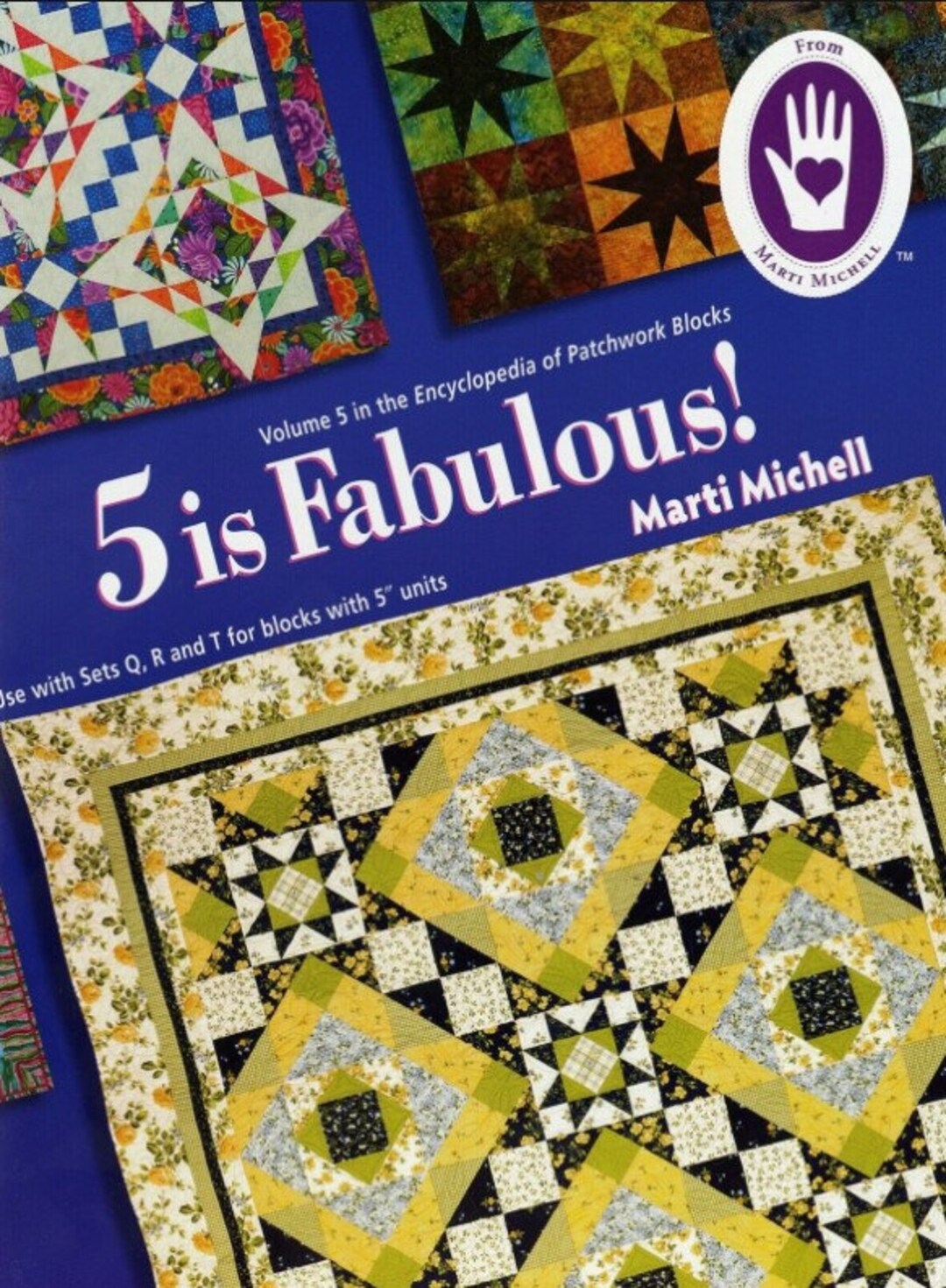 Volume 5, Encyclopedia of Patchwork Blocks from Marti Michell - Etsy