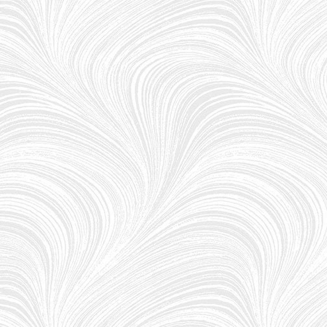 Wave Texture White With Light Gray Swirls Cotton Fabric by - Etsy