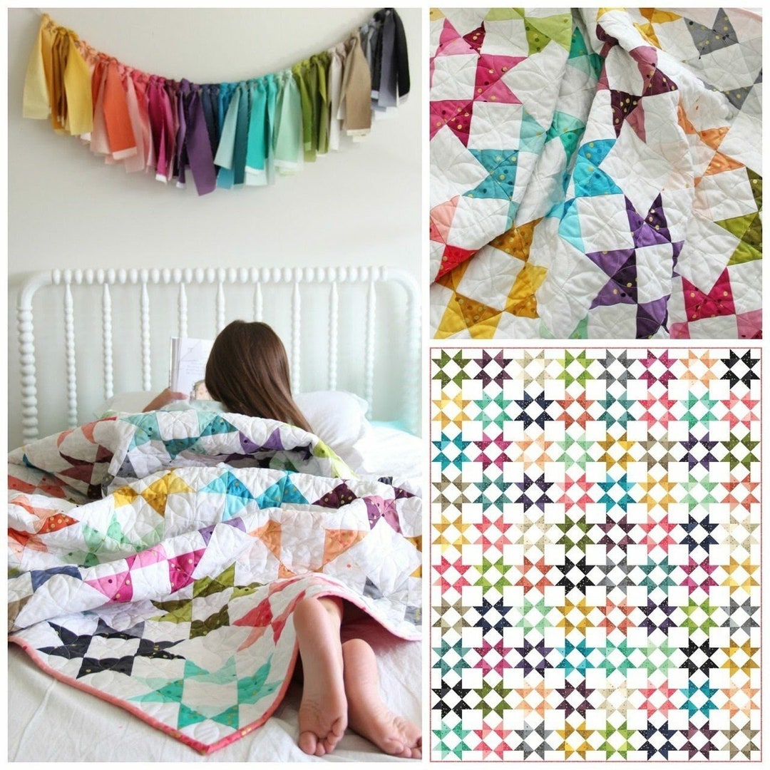 All Star Quilt Pattern by V and Co - Etsy