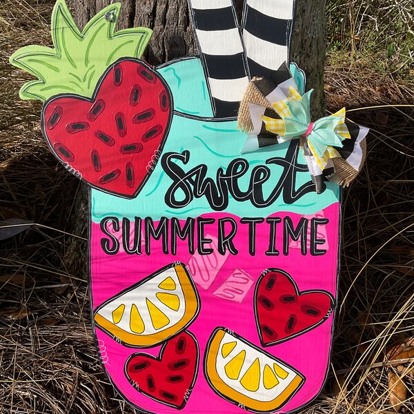 Lemonade Door Hanger - Etsy