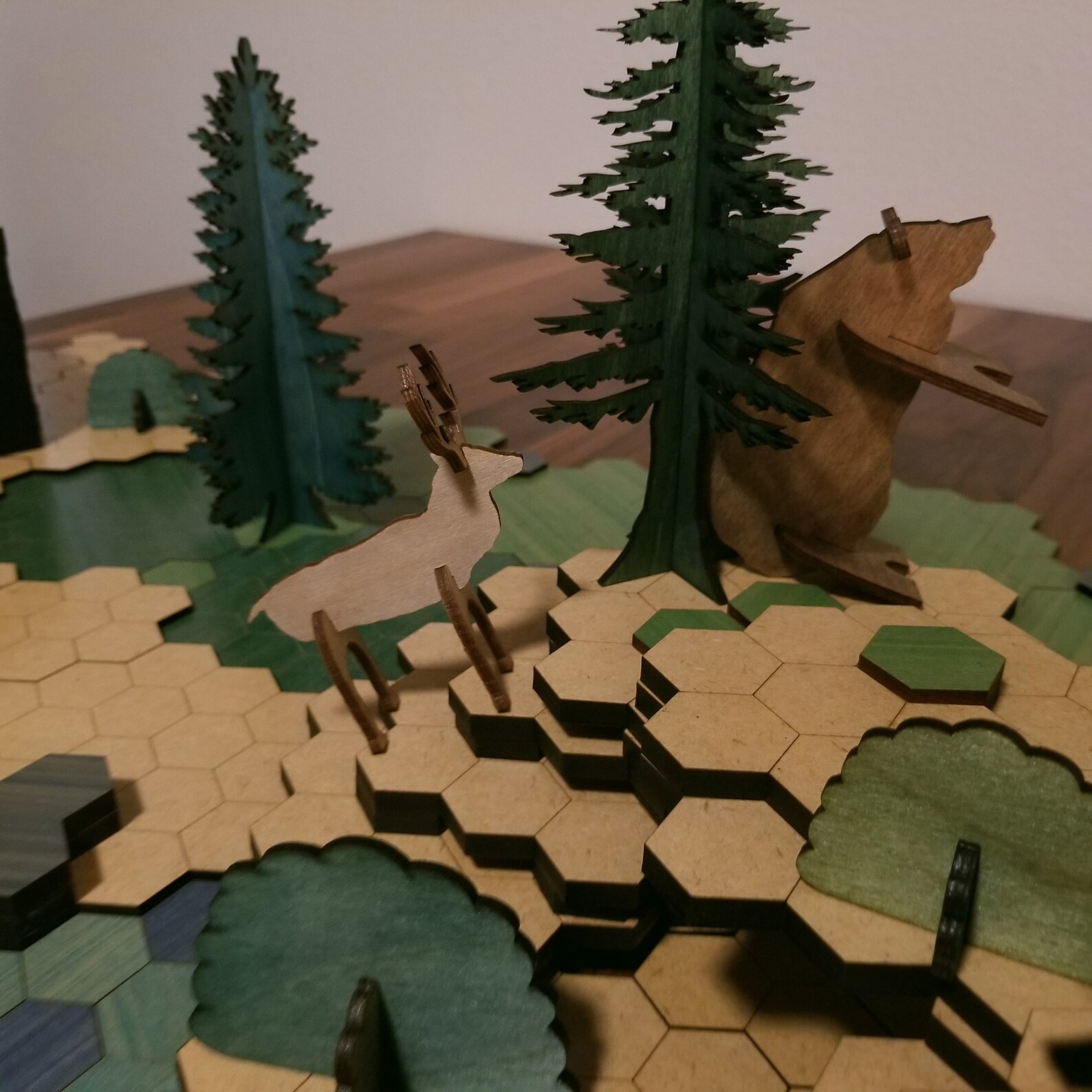 Tabletop Deer Miniature - Etsy