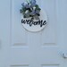 Welcome Sign for Your Front Door, Neutral Colored Wood Welcome Sign for ...