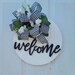 Welcome Sign for Your Front Door, Neutral Colored Wood Welcome Sign for ...