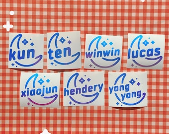 Custom K-pop Kpop Holo Decal Vinyl Lightstick Sticker - Etsy