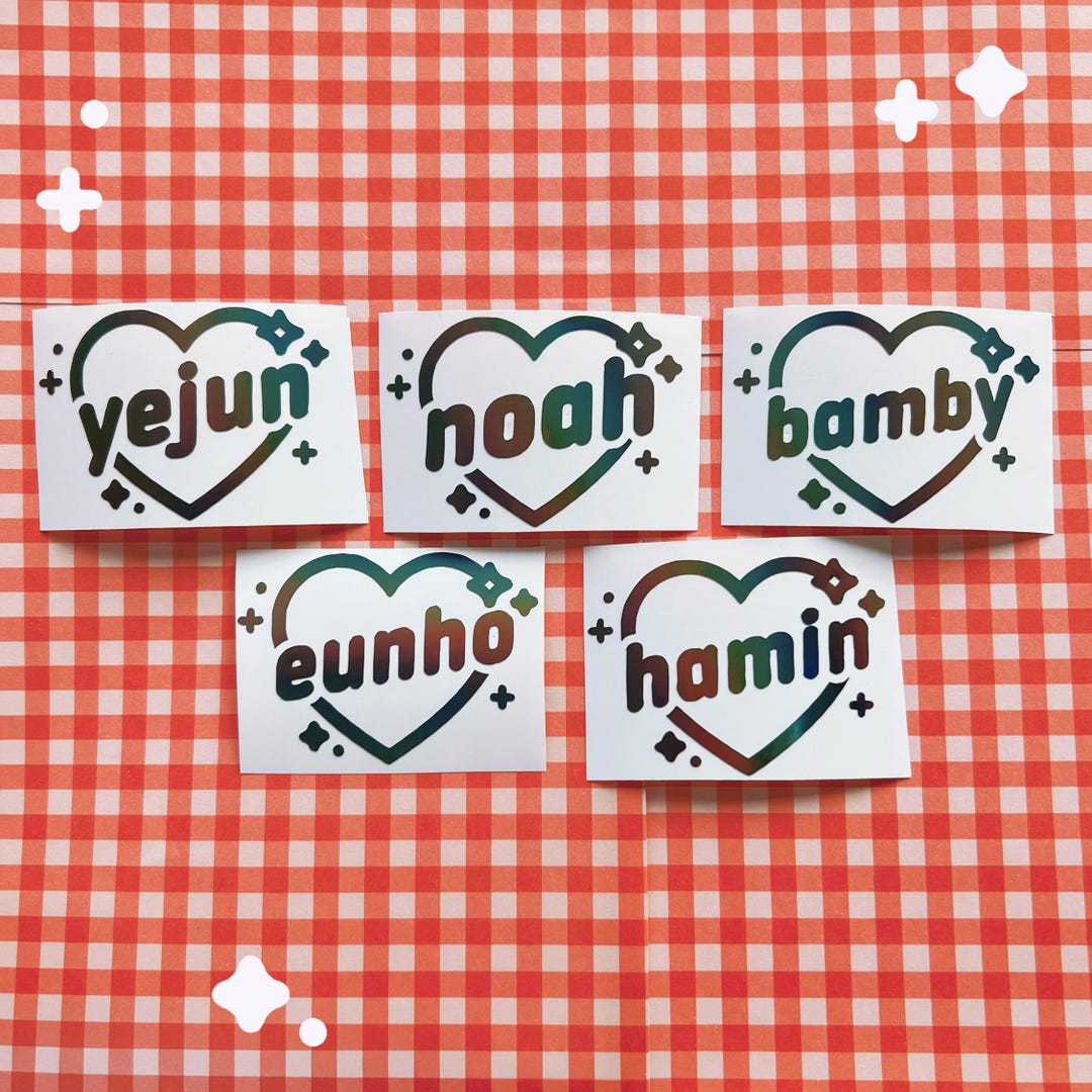Plave K-pop Kpop Holo Decal Vinyl Lightstick Sticker - Etsy