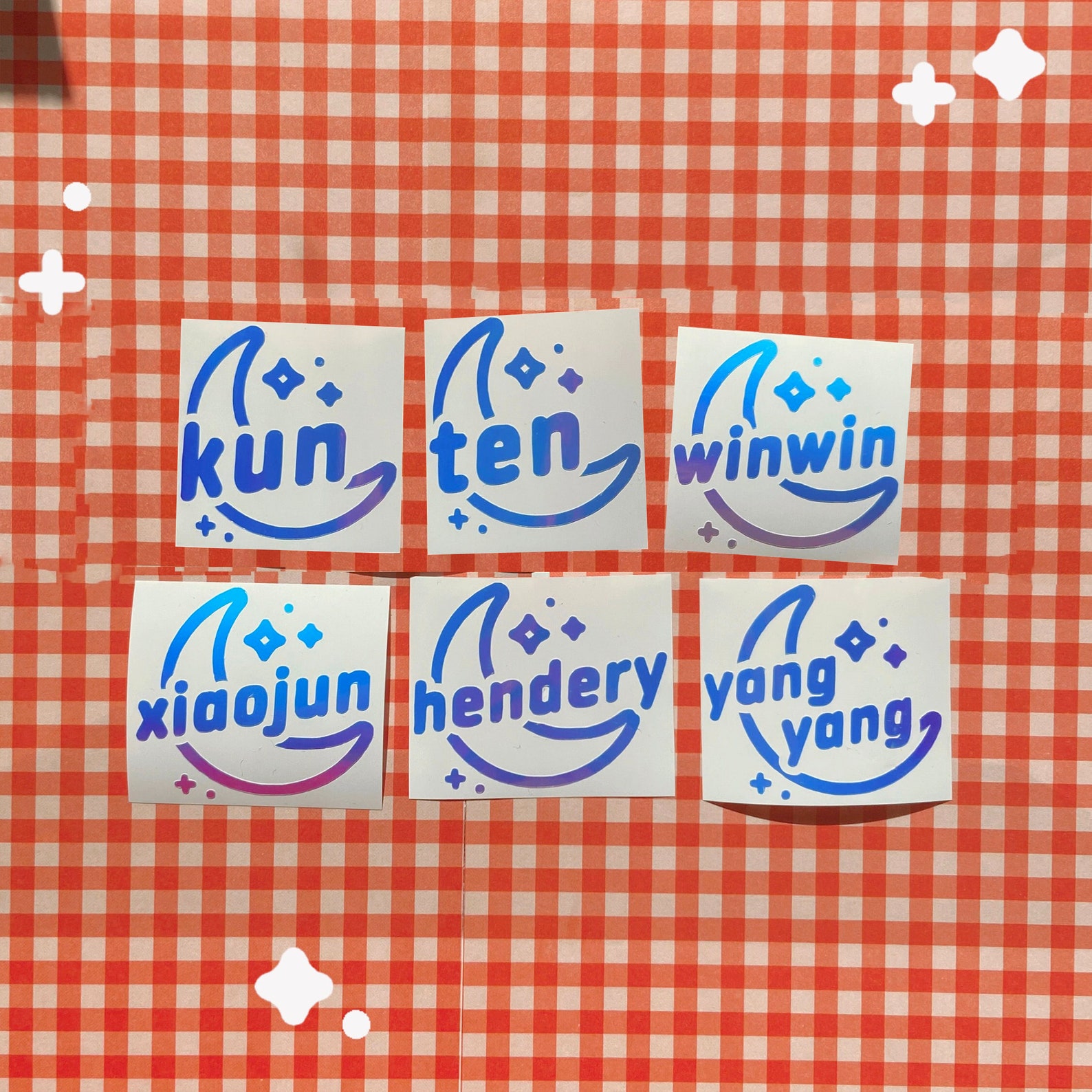 Wayv K-pop Kpop Holo Decal Vinyl Lightstick Sticker - Etsy