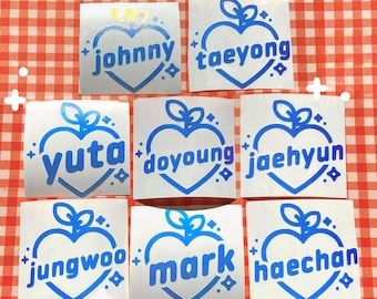 NCT 127 K-pop Emoji Hangul Lightstick Neobong Vinyl Decal Sticker - Etsy