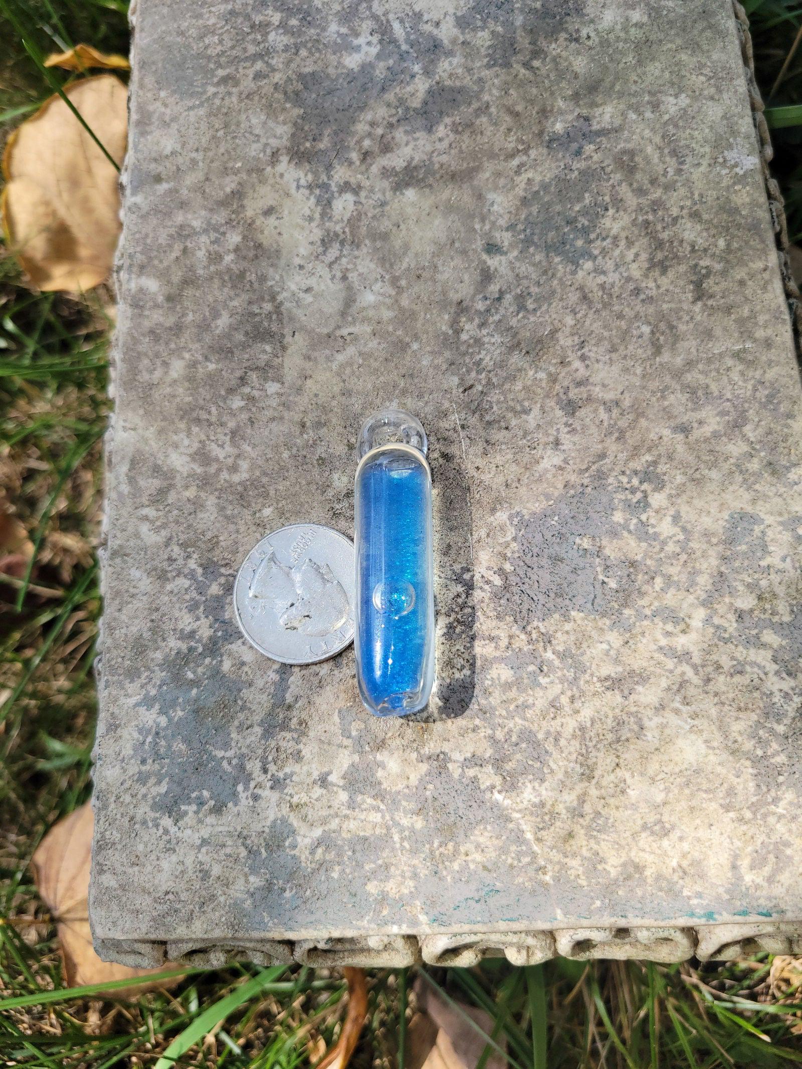 Liquid Filled Glass Fidget Pendants - Handblown Glass - Etsy