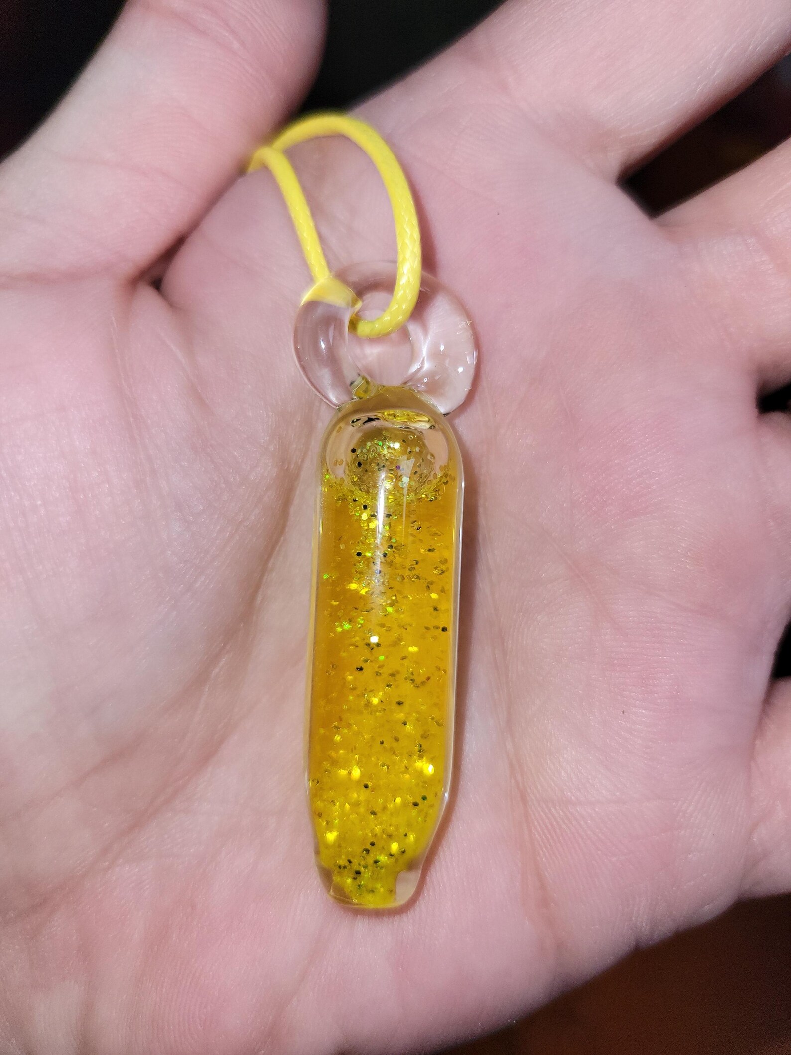 Liquid Filled Glass Fidget Pendants - Handblown Glass - Etsy