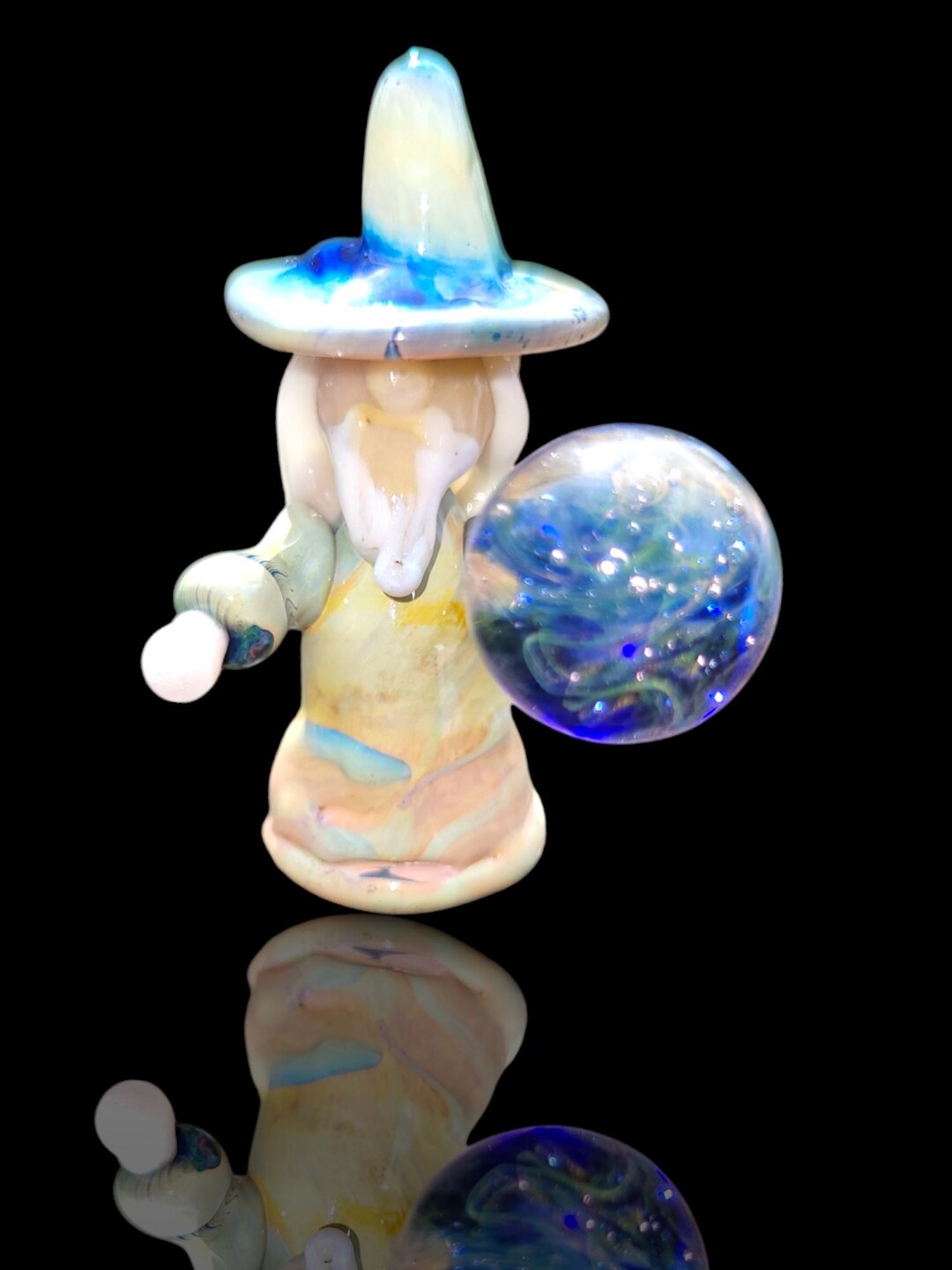 Mystery Wizard - Handblown Glass - Etsy