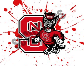 Nc State Svg - Etsy