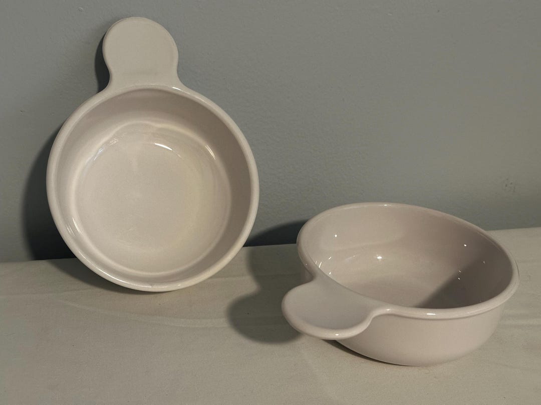 Vintage Corning USA Corning Ware 150 B White 0.4 L Grab It Bowl Set of ...