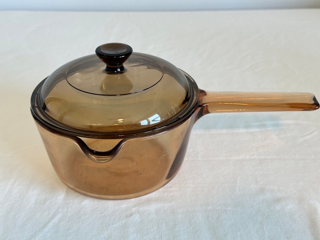 Vintage Corning Vision Ware Glass Pouring Pot With Lid - Etsy