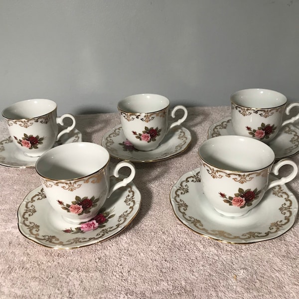 Czechoslovakia Tea Set - Etsy