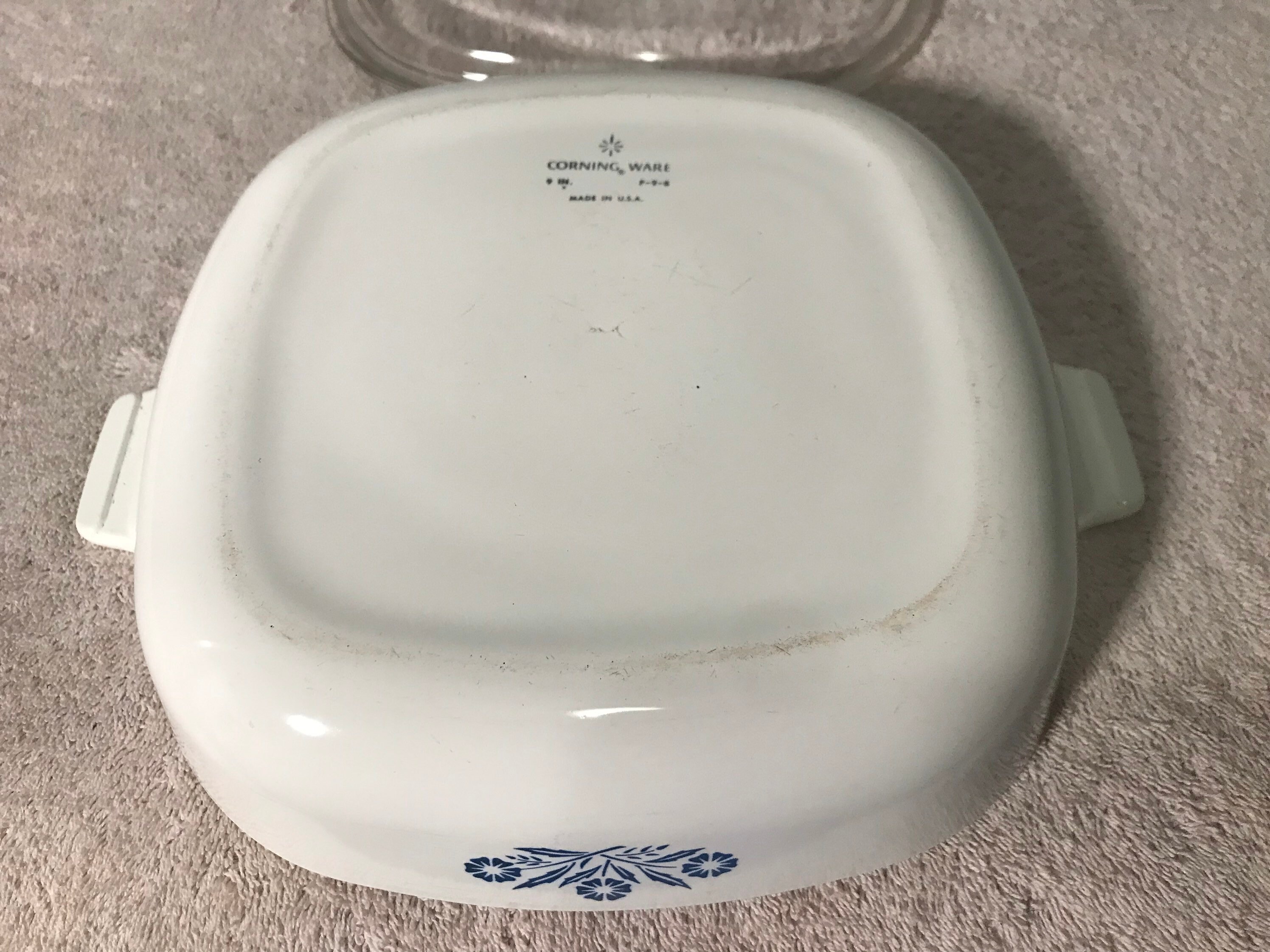 Vintage Corning Ware Serving Casserole Dish P-9-B With Lid - Etsy