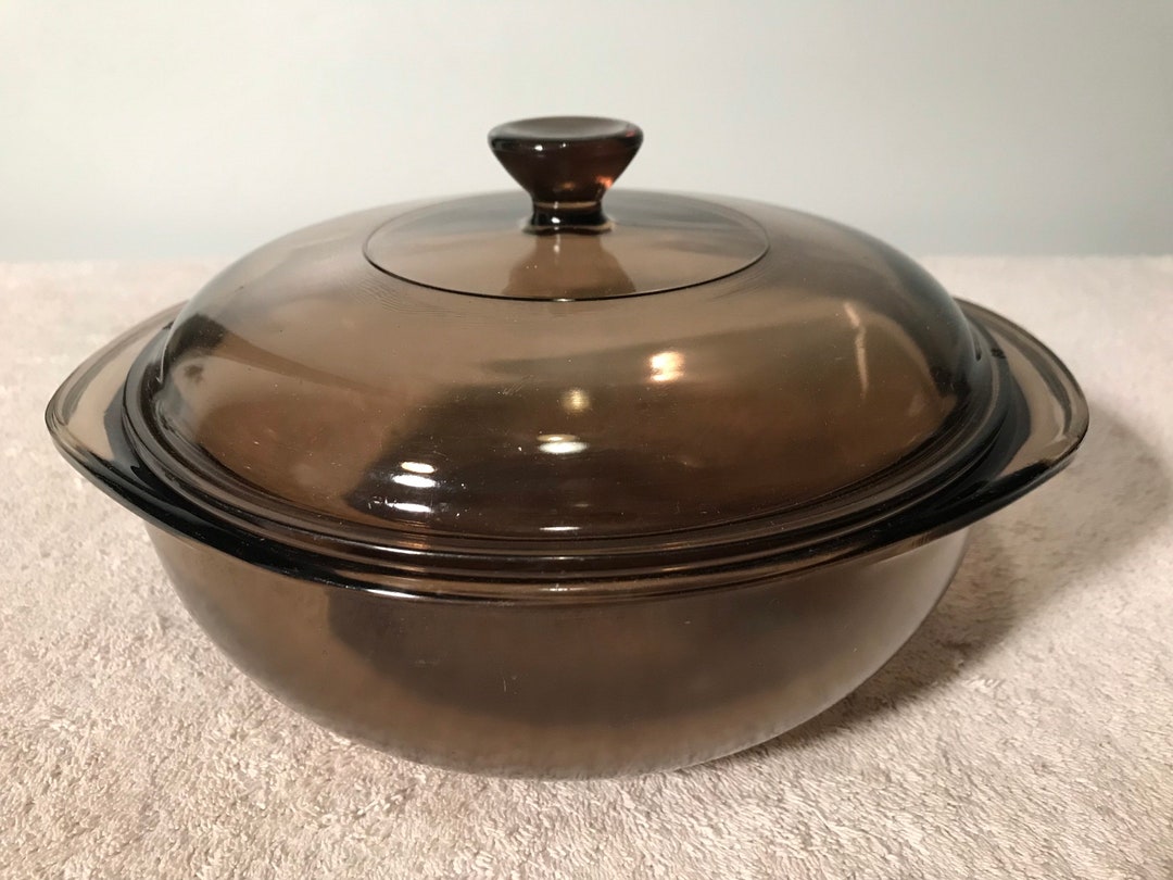 Vintage Corning Pyrex Round Casserole Serving Dish - Etsy