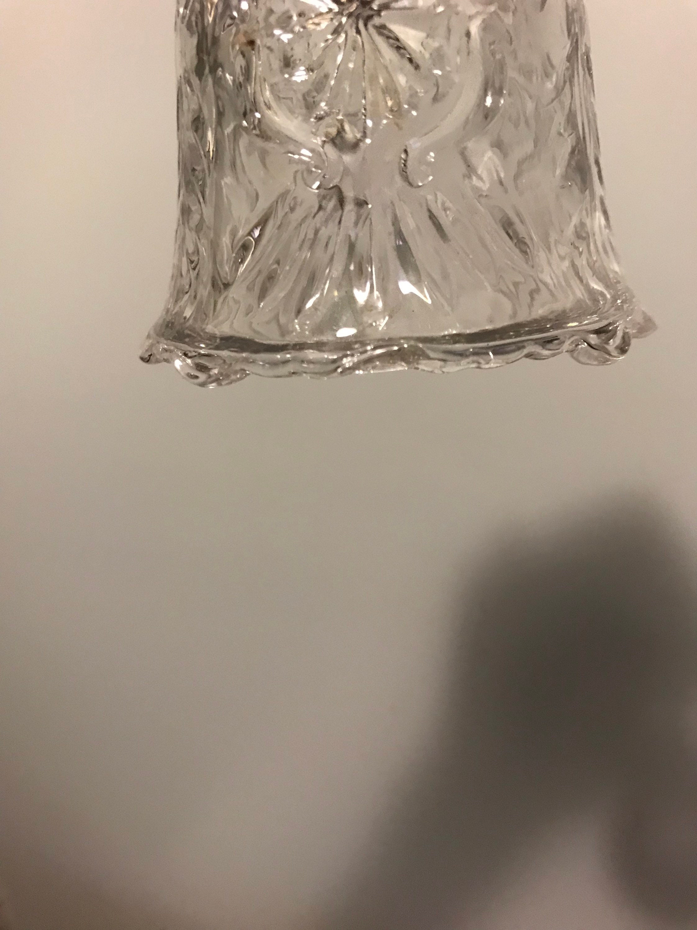 Vintage Lead Crystal Glass Hand Bell Home Decor - Etsy