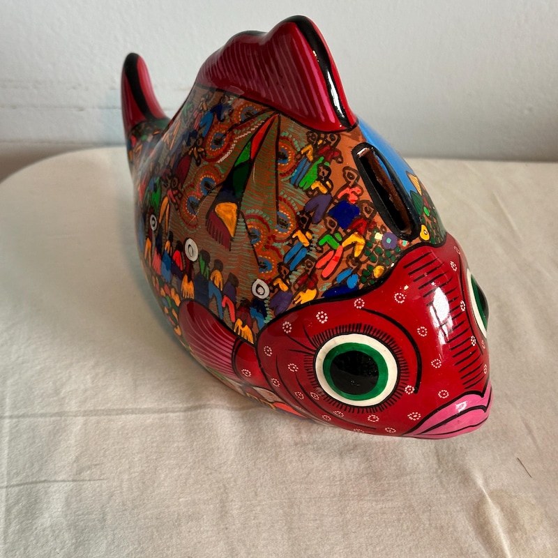 Fish Piggy Bank Ceramic - Etsy