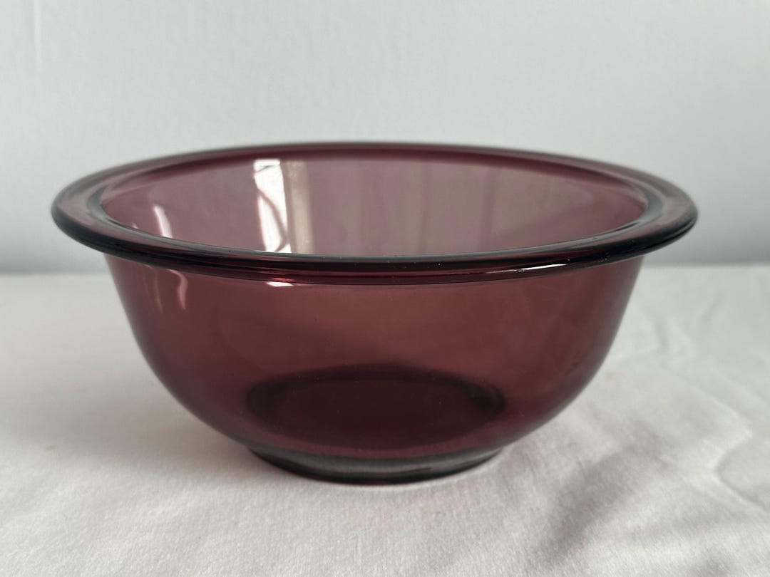 Vintage Cranberry Pink All Caps PYREX 1 Liter Glass Mixing Bowl 322 - Etsy