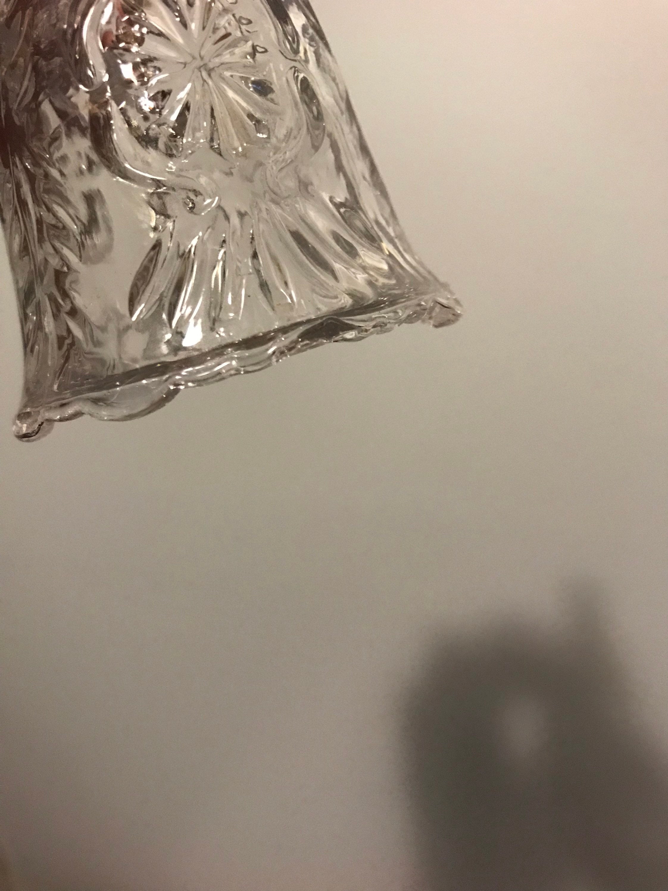 Vintage Lead Crystal Glass Hand Bell Home Decor - Etsy