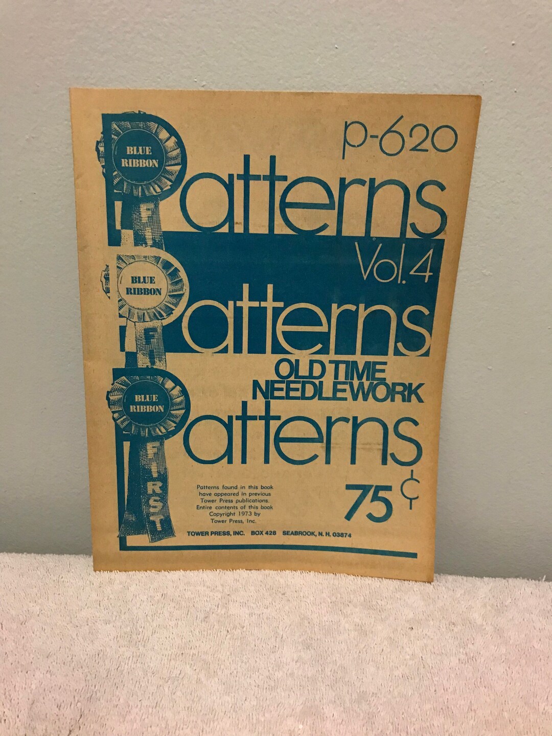 Vintage 1970s Blue Ribbon Patterns Book P-620 - Etsy