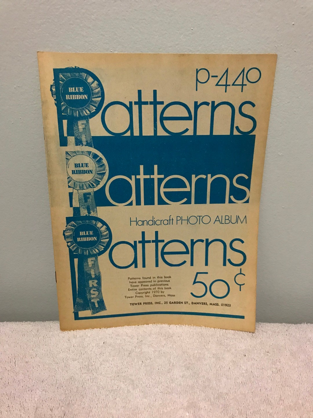Vintage 1970s Blue Ribbon Patterns Book P-440 - Etsy