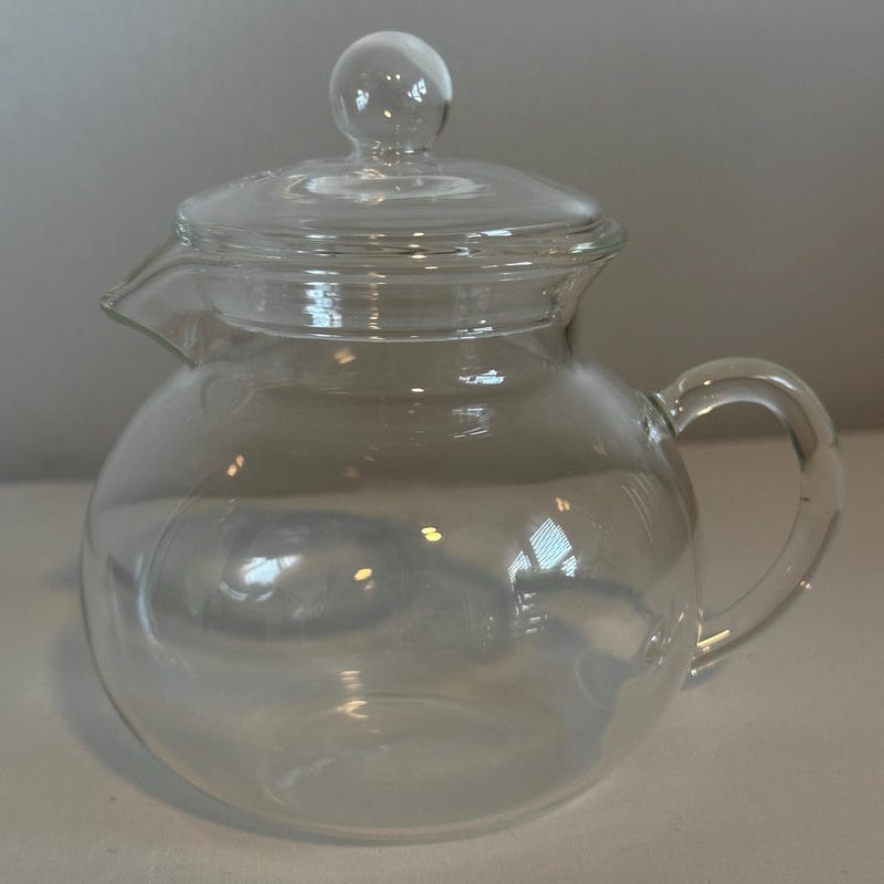 Small Glass Pitcher - Etsy