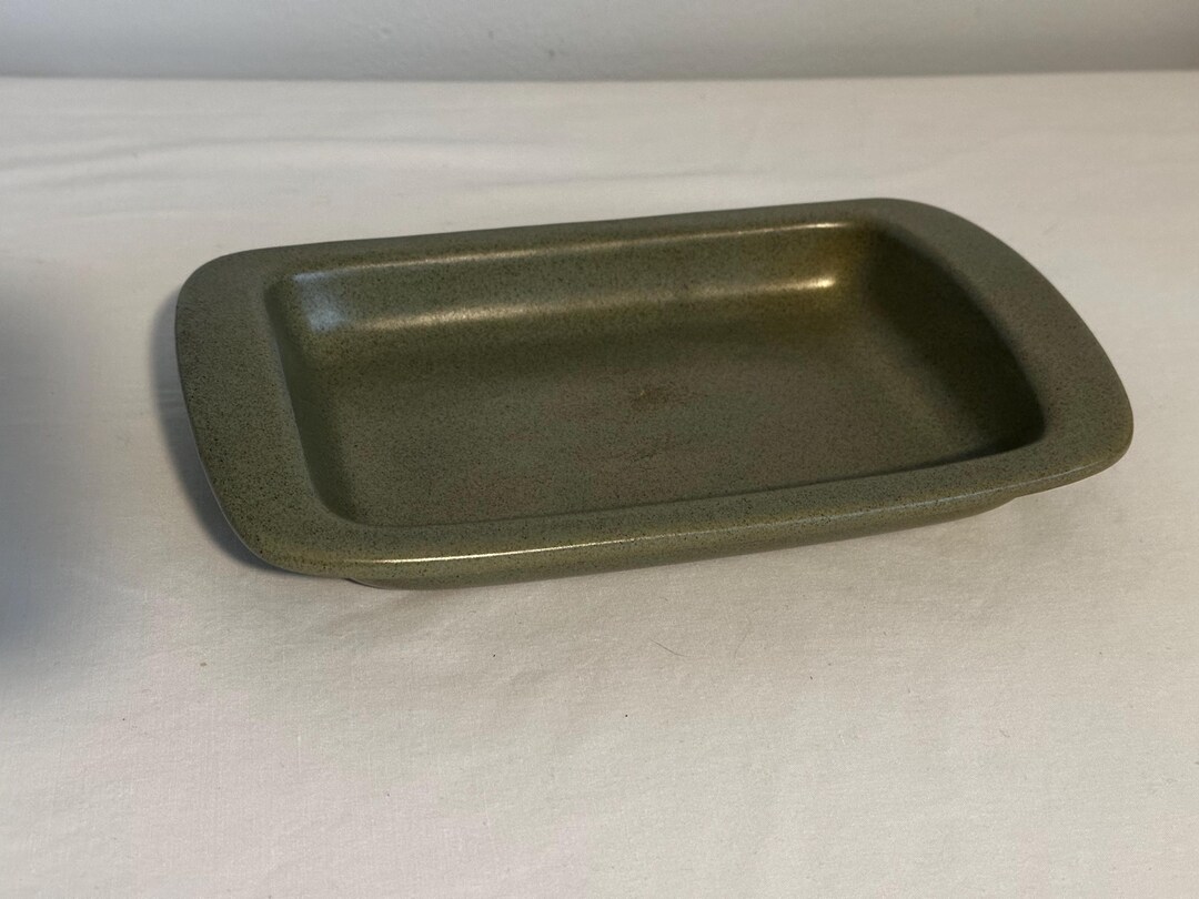 Vintage Haeger USA 3881 Pale Green Rectangular Serving Tray/ Ceramic ...