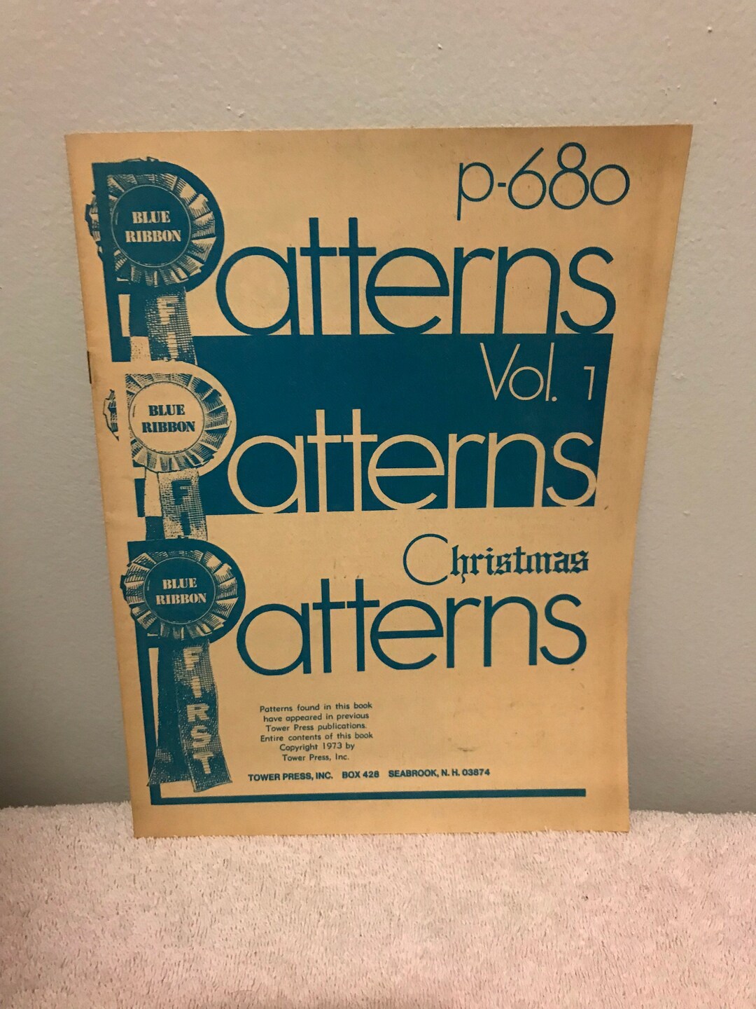 Vintage 1970s Blue Ribbon Patterns Book P-680 - Etsy