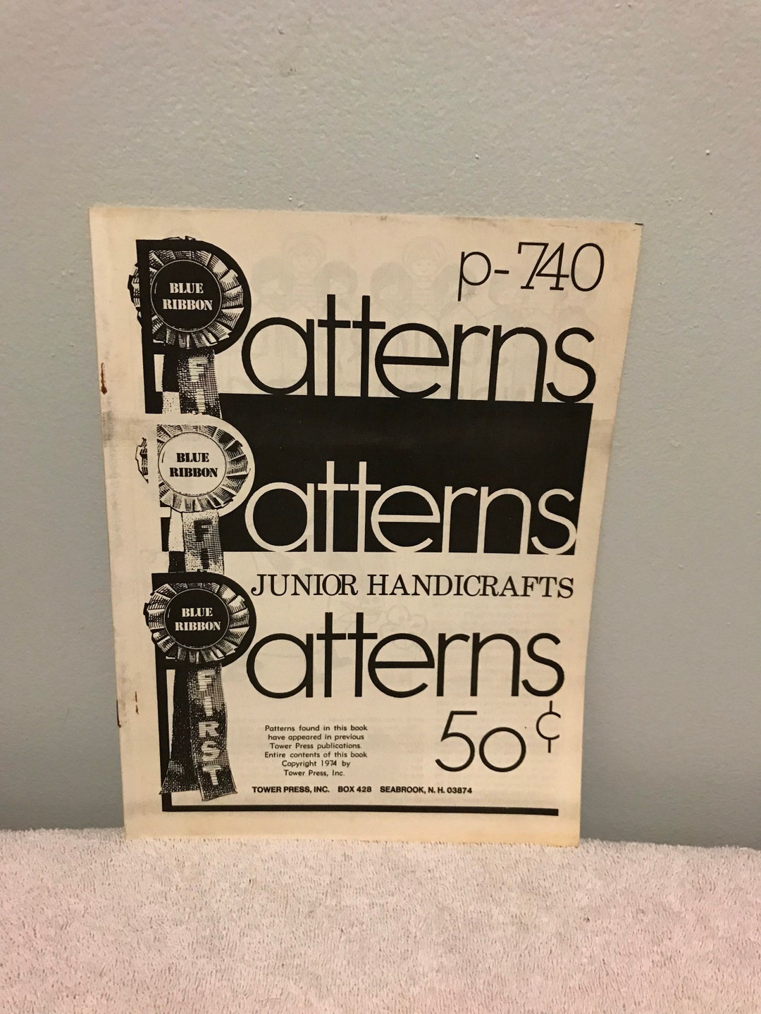Vintage 1970s Blue Ribbon Patterns Book P-740 - Etsy