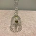Vintage Lead Crystal Glass Hand Bell Home Decor - Etsy