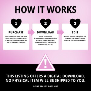 Black Friday Specials Flyer Template, Lash Sale, Nail Deal, Hair ...