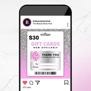 Gift Card Flyer, Gift Certificate Template, Gift Voucher Template ...