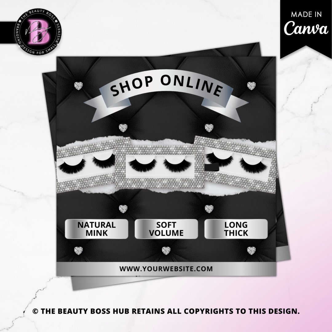 Lashes Sale Flyer, Lash Tech Flyer, Mink Lashes Flyer, Promotion Flyer ...