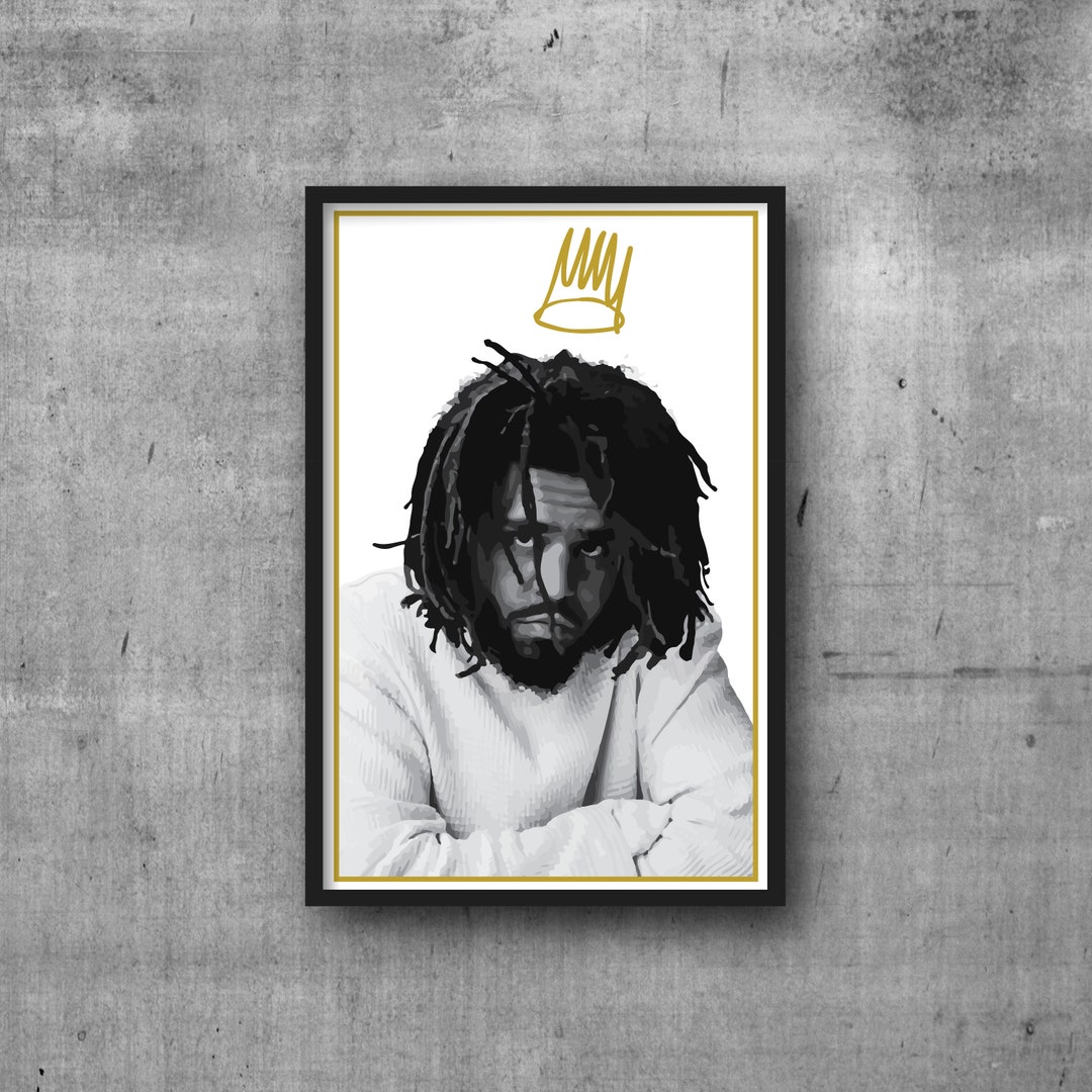 J Cole Poster / Wall Art - Etsy