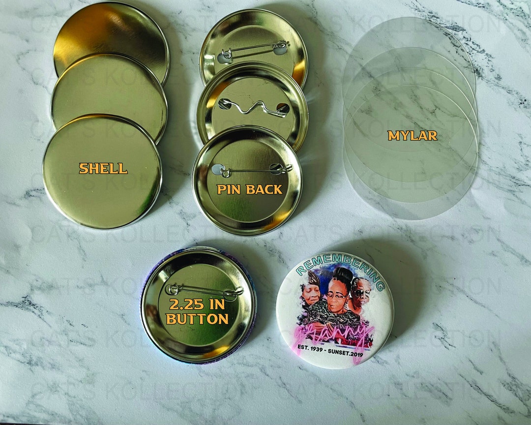 2.25" Button Making Sample Sets: TECRE Machine Compatible - Etsy