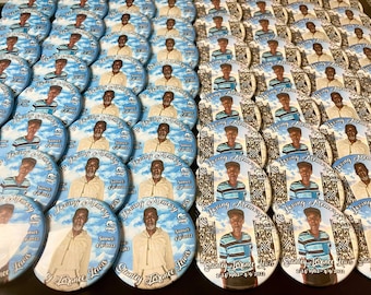 50 1 Inch Full Color Custom Buttons W/ Pin. We Can Make Any Size ...