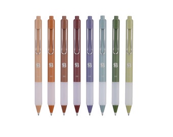 Pastel Colored Gel Pens With Cool Matte Finish , Aesthetic and Cute ...