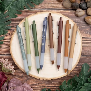 BLIEVE - Earthy Colored Gel Pens With Cool Matte Finish, Smooth Writing ...