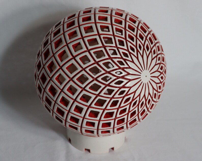 Titled "order in Motion" Signature Handmade Ceramic Sphere ~ This Piece ...